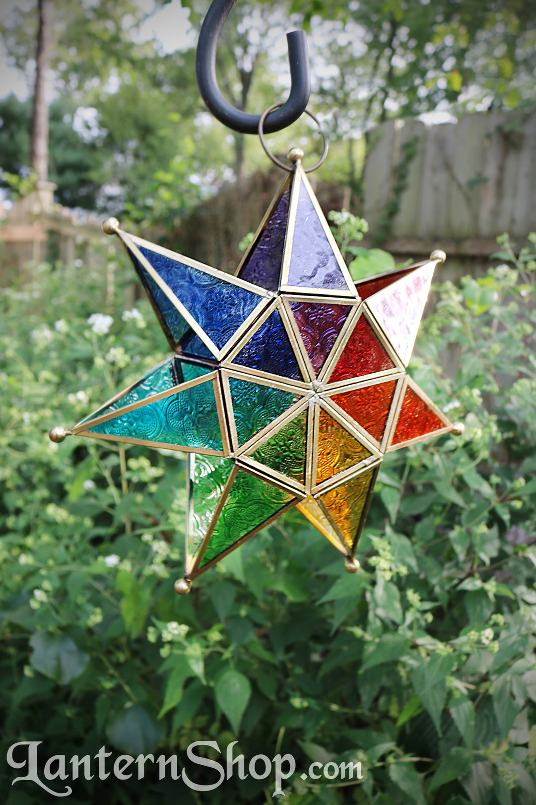 7-point rainbow star – LanternShop.com by Tamerlane Yurts